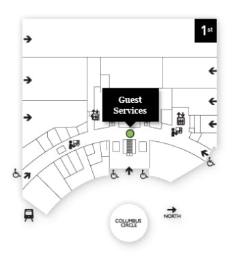 Guest Services Columbus Circle - The Shops at Columbus Circle